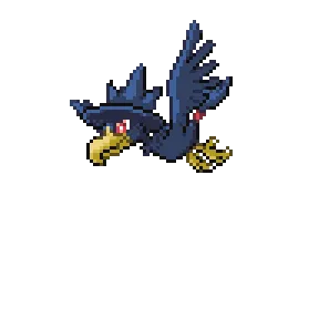 Pokemon sprite of Murkrow
